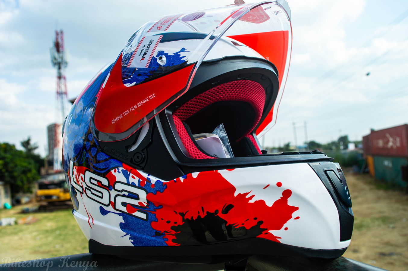 LS2 Rapid Full-Face Helmet – ECE & DOT Certified, Lightweight, and ...
